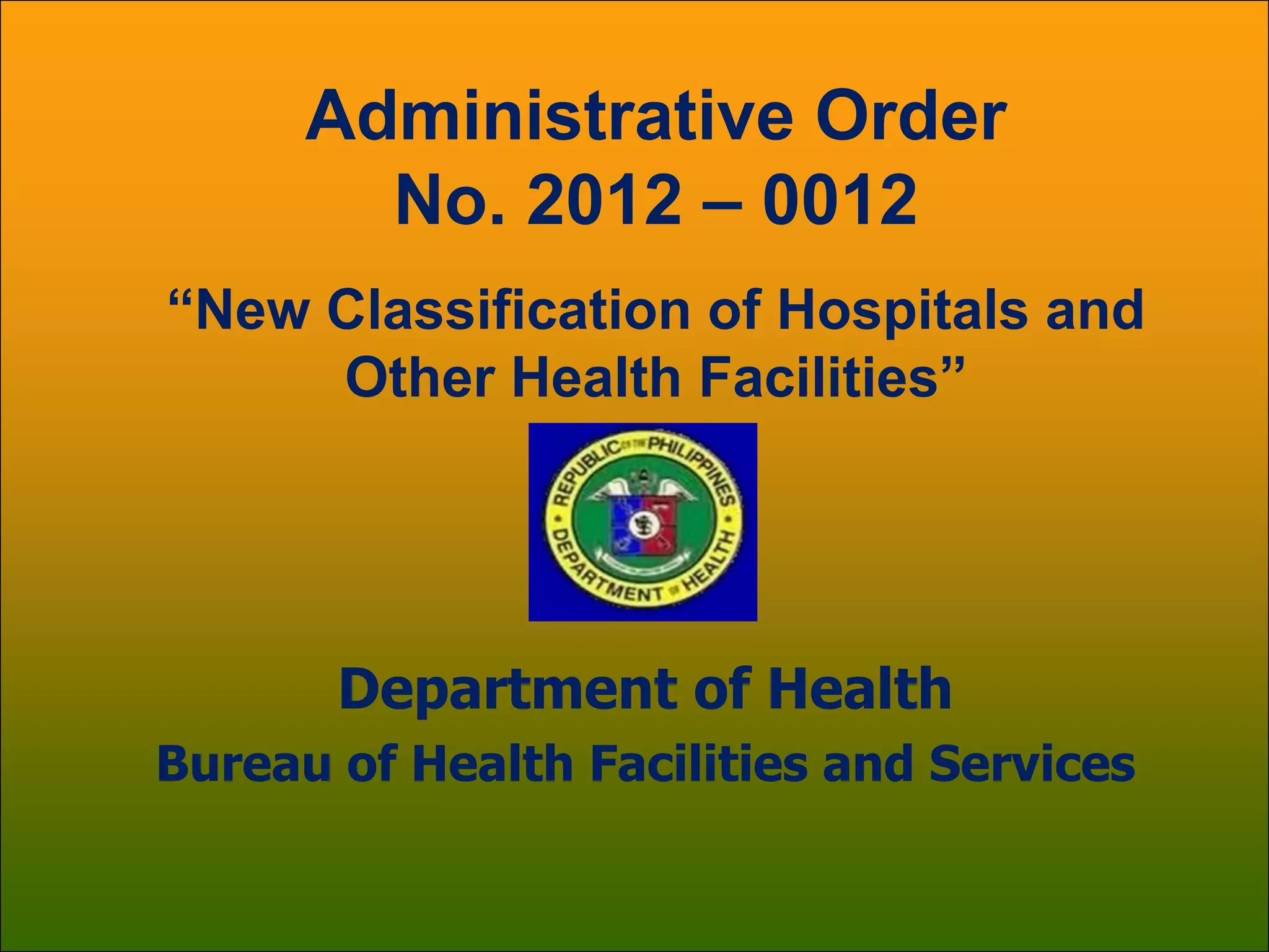202290167 new-classification-of-hospitals-and-other-health-facilities ...
