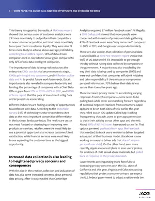 White Paper: The Age of Data | PDF