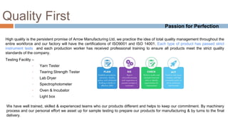2022 Arrow Manufacturing Ltd. Company profile | PPTX