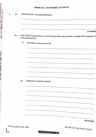 2022 CAPE Geo Unit 2 P2.pdf