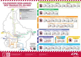 Travaux des CFL 2022 | PPT