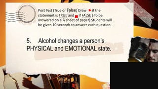 Alcohol- Grade 8 | PPTX