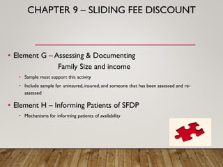 2022 Compliatric HRSA Chapter 9 Sliding Fee Discount Program | PDF