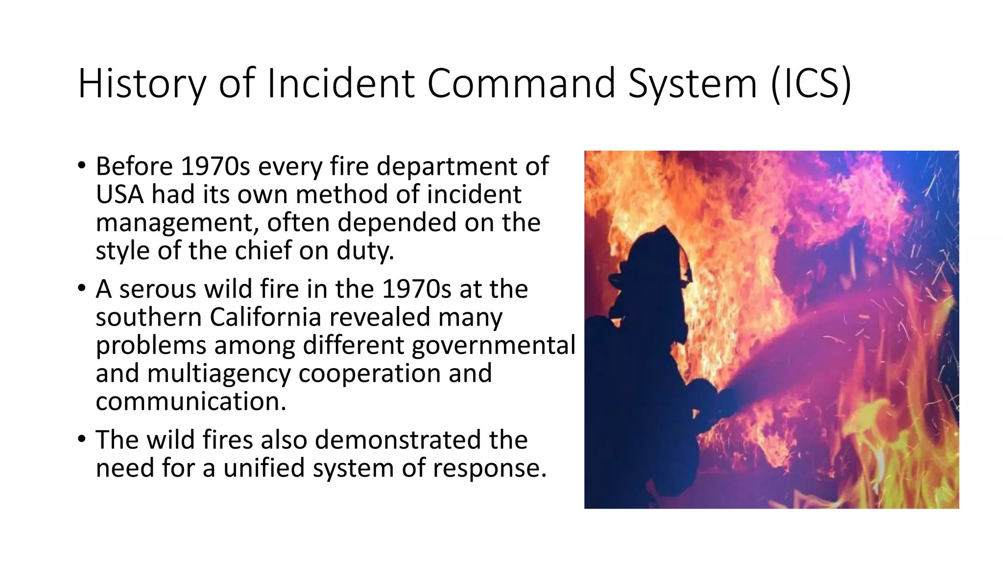 Incident Command System (ICS) and Business Continuity Plan (BCP) and Their Probable Application ...