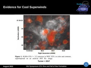 Conditions for Cool Superwinds in Massive Star-forming Regions | PPT