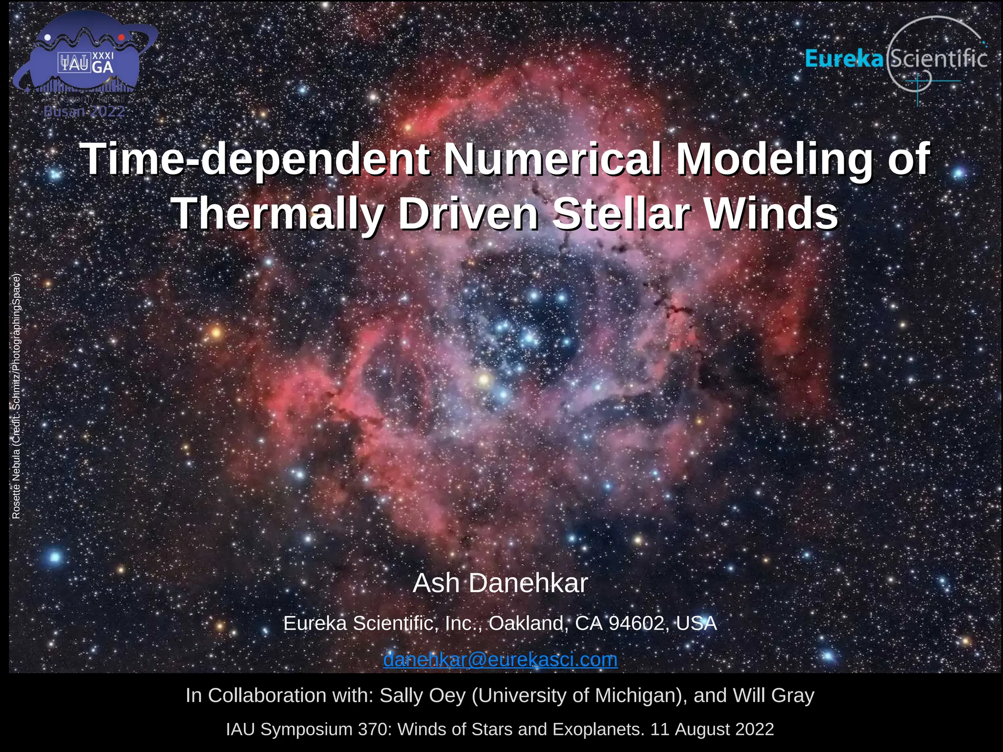Time Dependent Numerical Modeling Of Thermally Driven Stellar Winds Pdf Physics Science