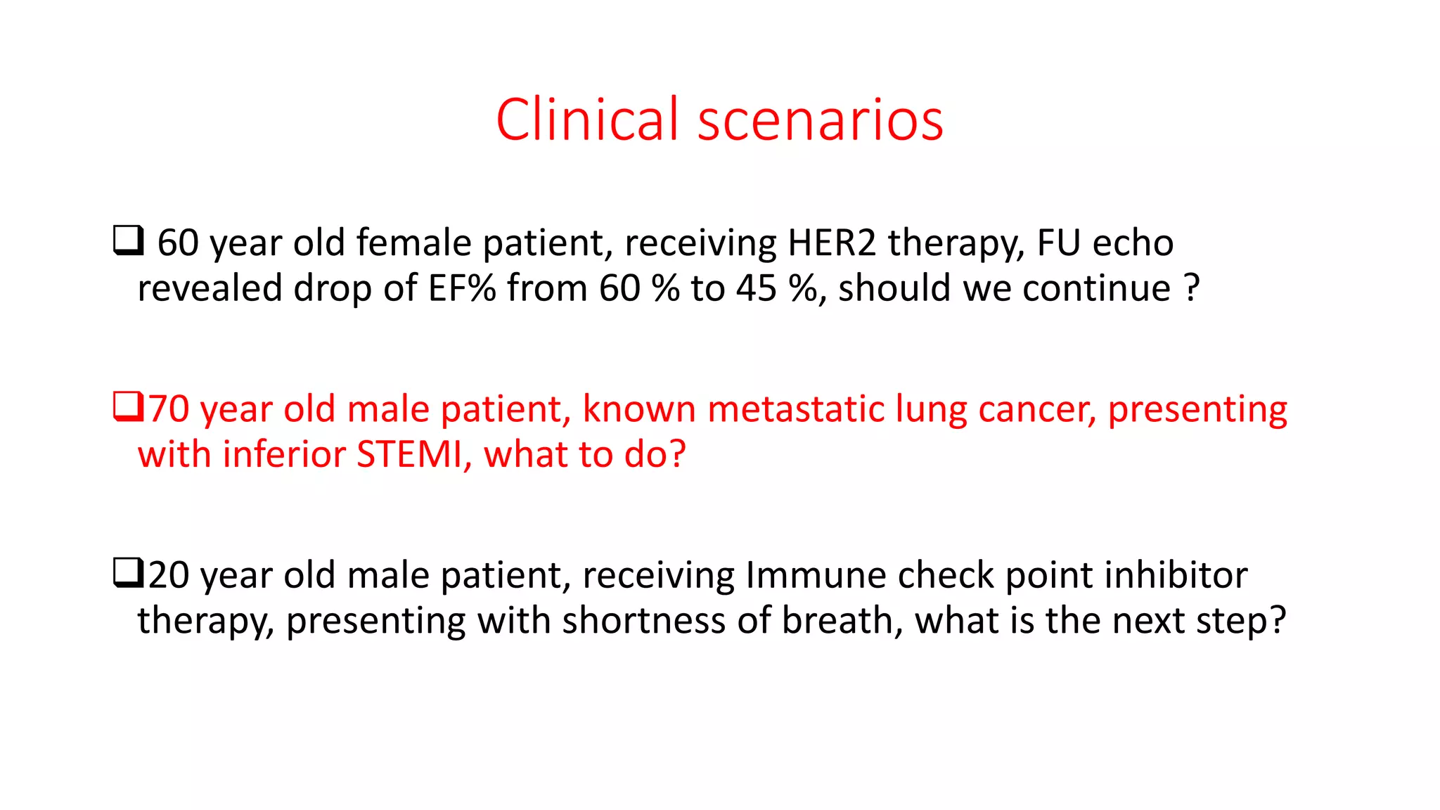 Cardio oncology guidelines ESC 2022 | PDF