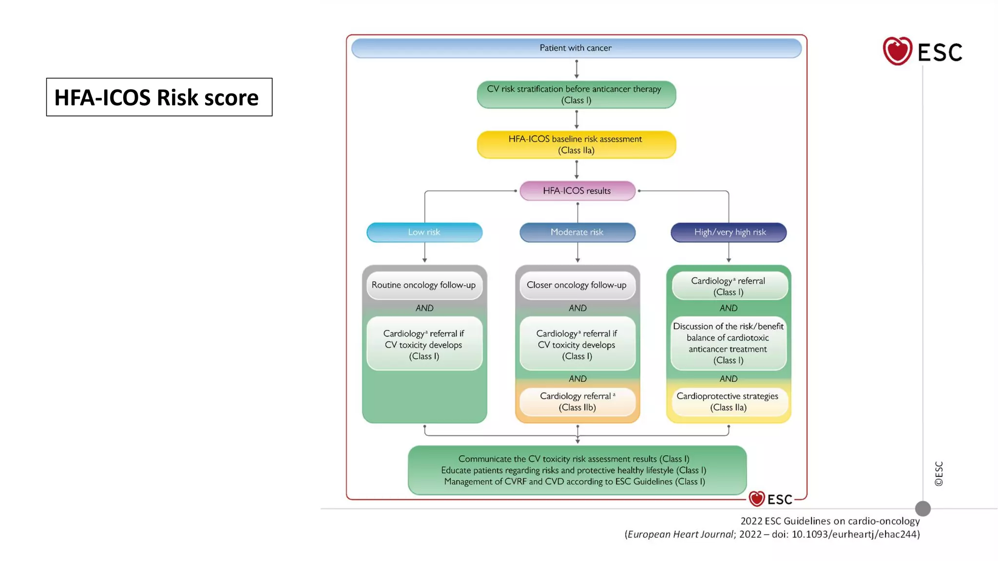 Cardio oncology guidelines ESC 2022 | PDF