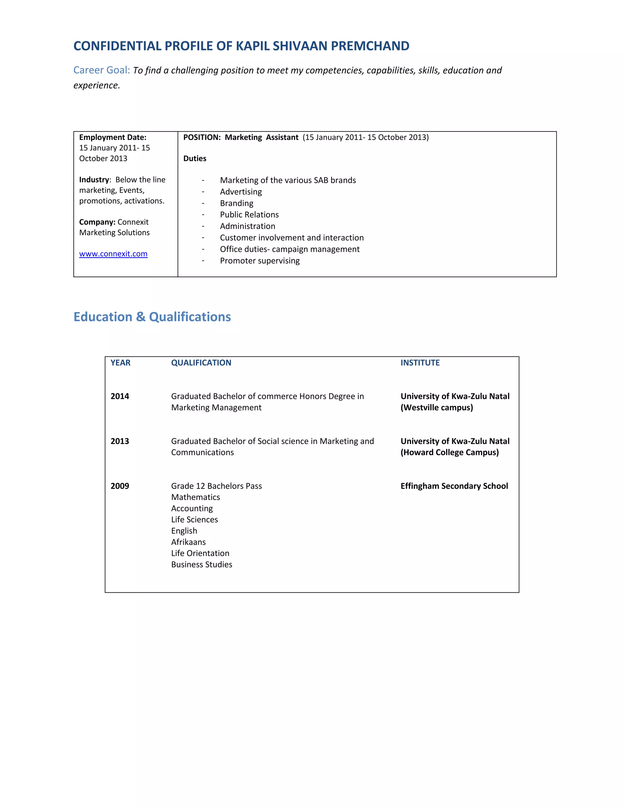 Update CV of Kapil. | PDF