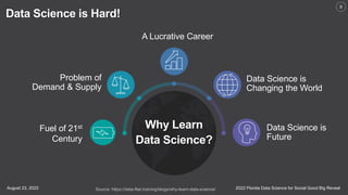 2022 Florida Data Science for Social Good (FL-DSSG) Big Reveal Slides