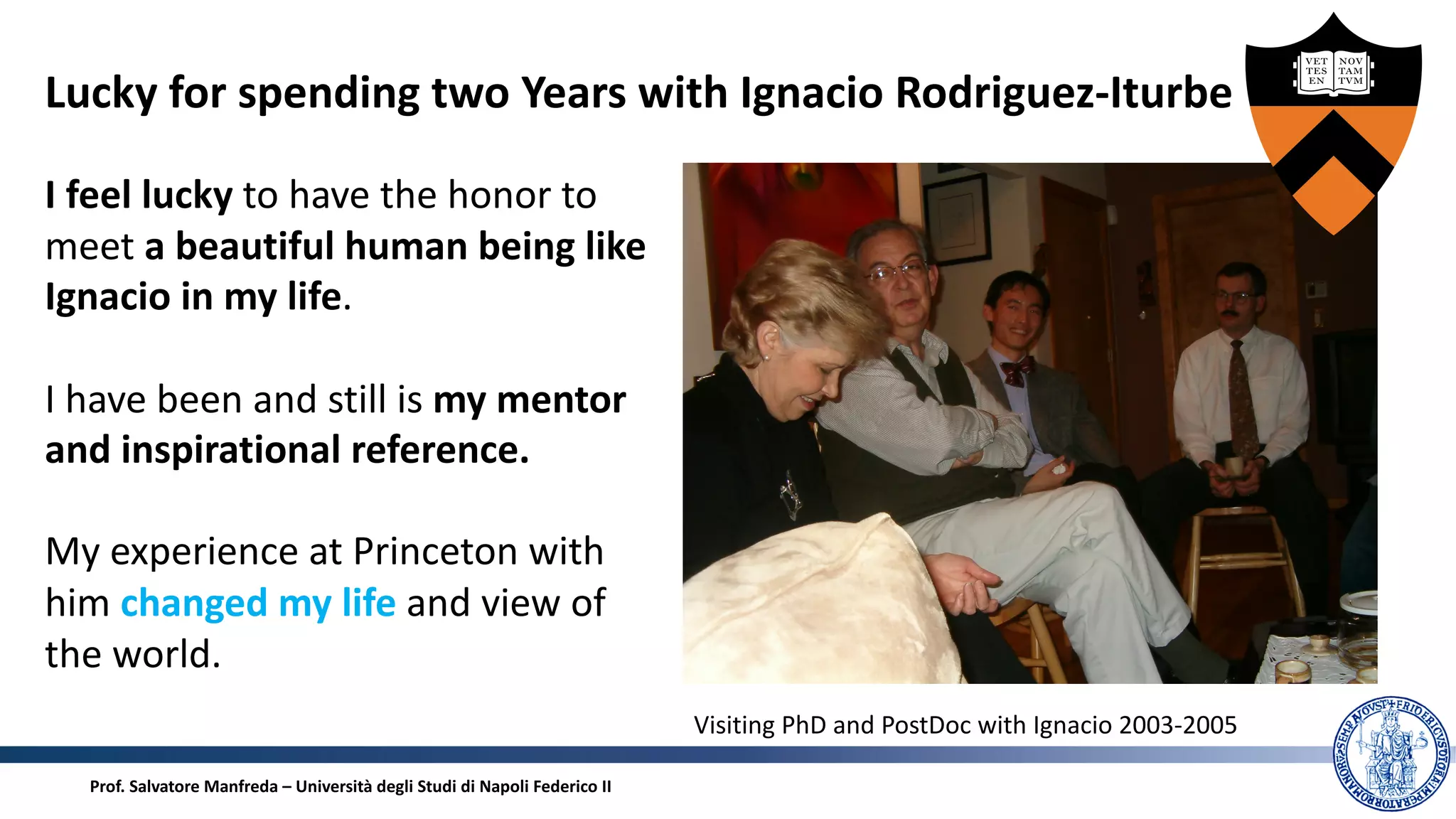 A talk to the Memory of Ignacio Rodriguez-Iturbe | PPT