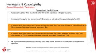2022 Guideline for the Management of Patients With Spontaneous ICH ...