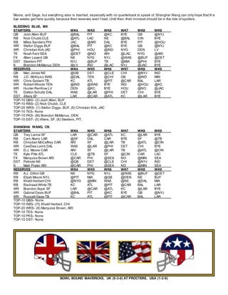 2022 IFFL WEEK 4 PRIMER | DOC