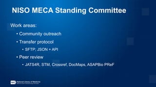 Randall "MECA Project Update" | PPT