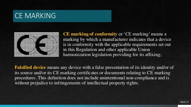 Medical Device Regulations (EU) 2017/745 - Definitions | PPTX