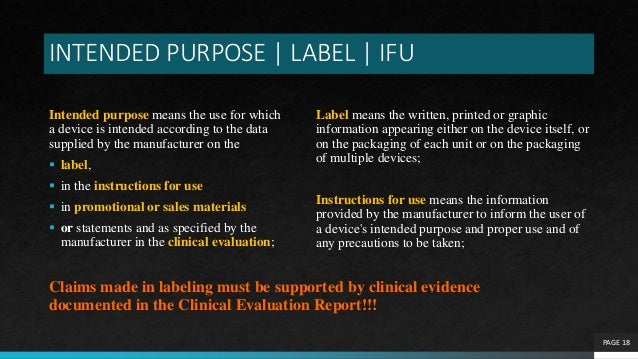 Medical Device Regulations (EU) 2017/745 - Definitions | PPTX