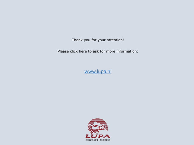 2022 lupa aircraft models general presentation | PPT