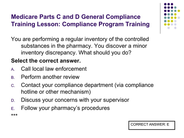 2022 Medicare Parts C and D General Compliance Training.ppt
