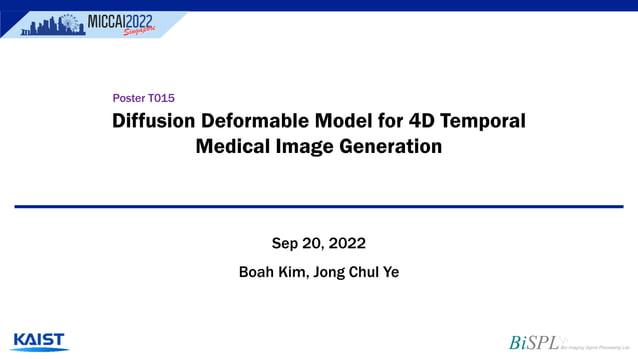 Diffusion Deformable Model for 4D Temporal Medical Image Generation | PDF | 3-D Graphics ...