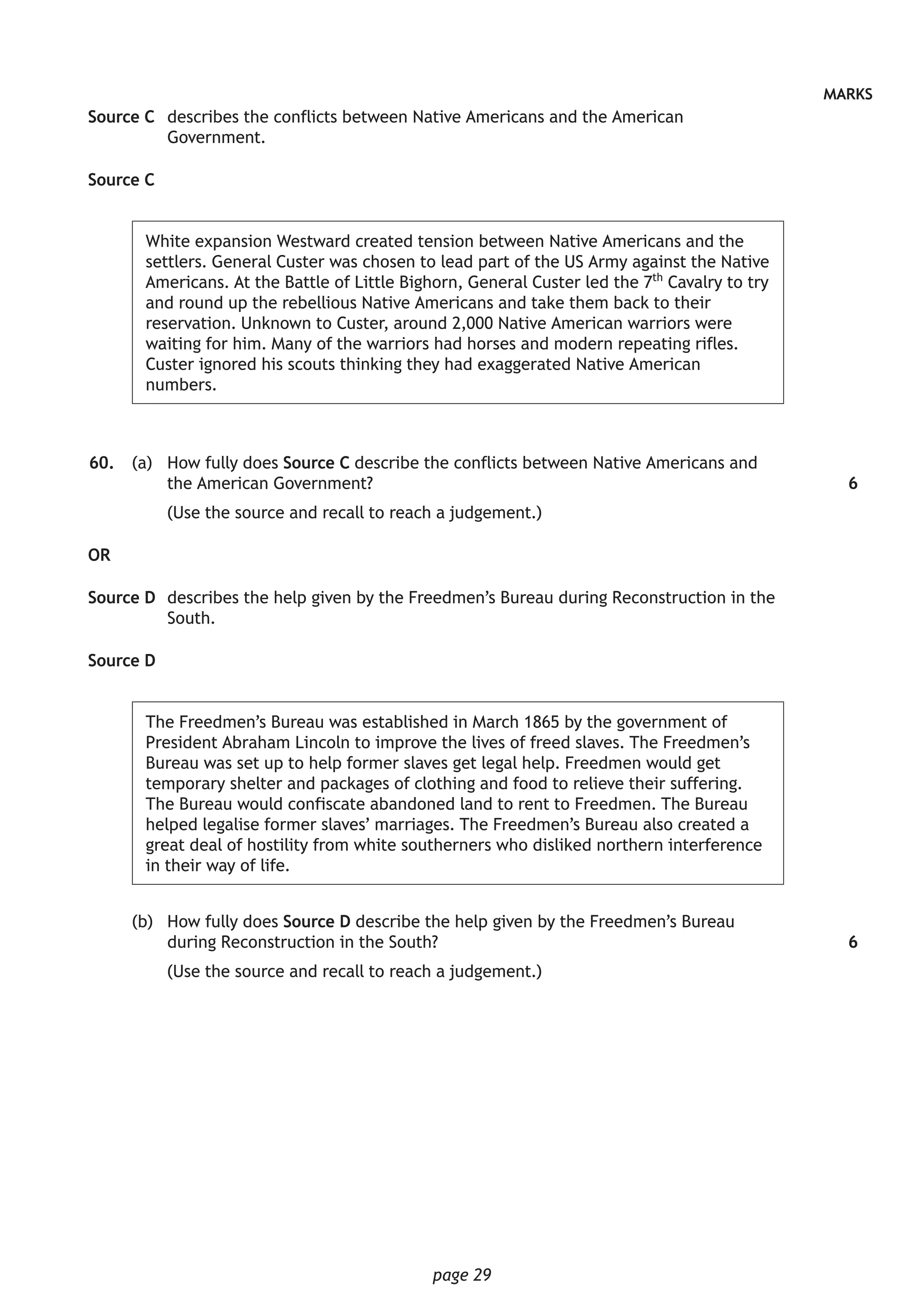 National 5 History exam - 2022 | PDF