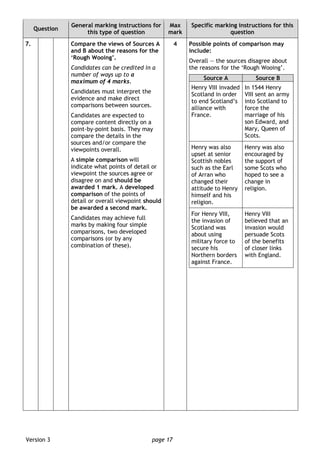 National 5 History exam - 2022 (marking instructions) | PDF