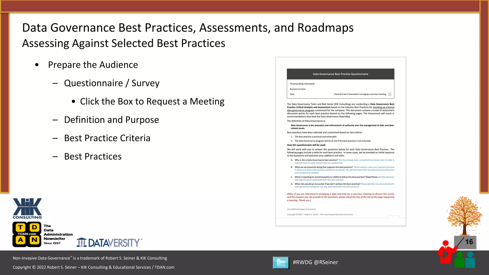 Data Governance Best Practices, Assessments, and Roadmaps | PDF
