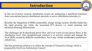 loss allocation methods in transactive energy market | PPTX