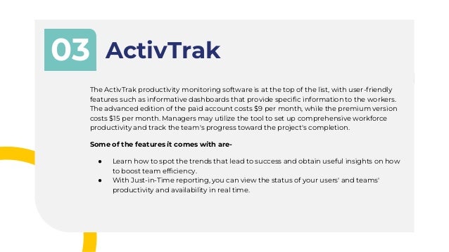 Best Productivity Monitoring Software | PPT