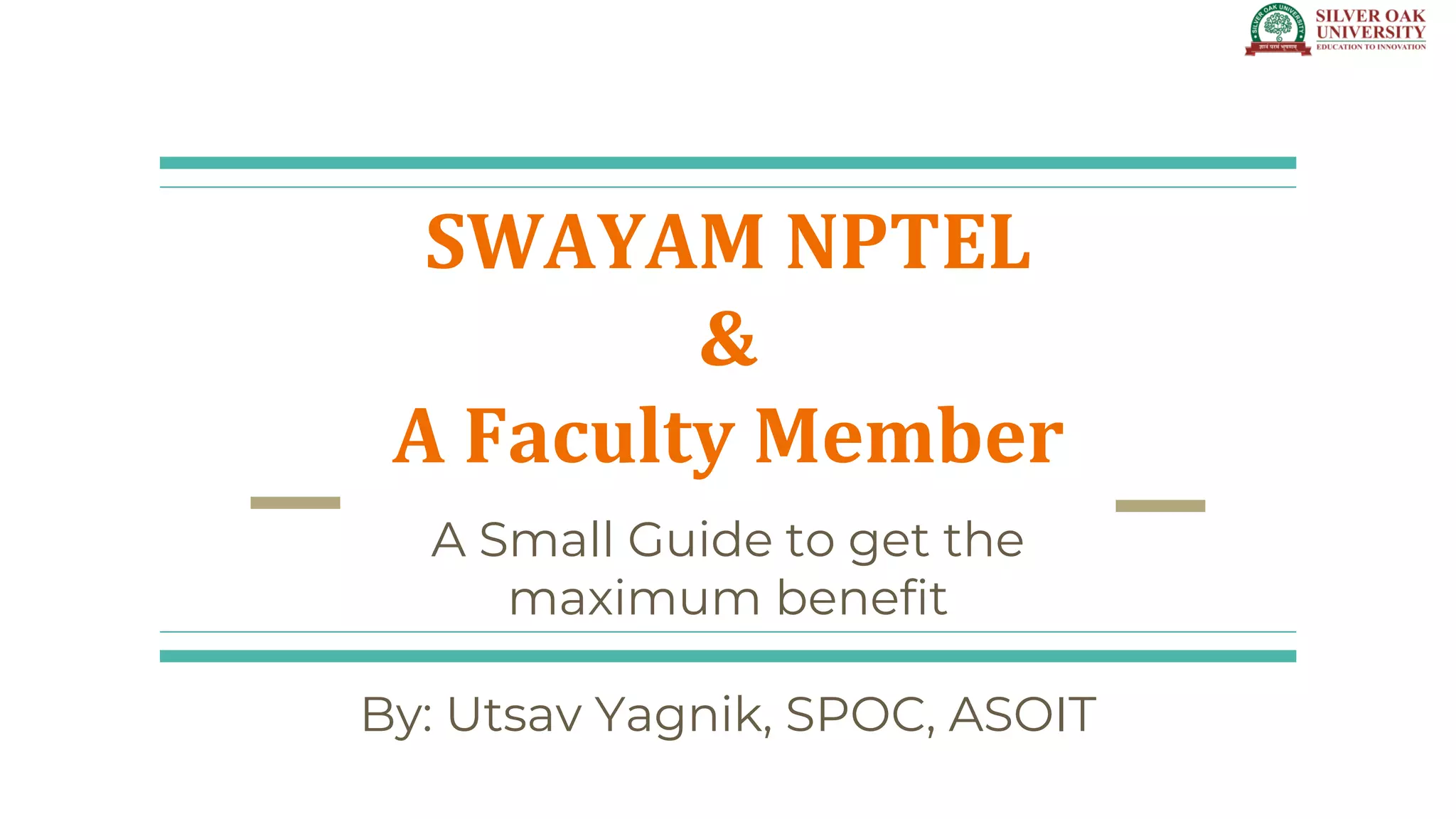2022 SWAYAM NPTEL & A Faculty Member.pdf