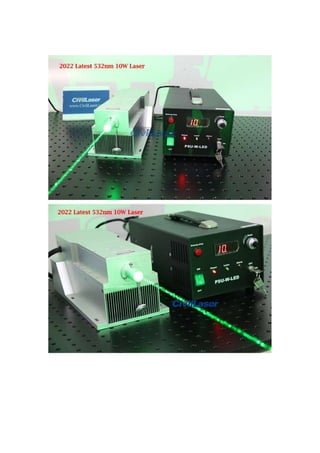 2022 The Latest 532nm 10W DPSS Laser system .docx