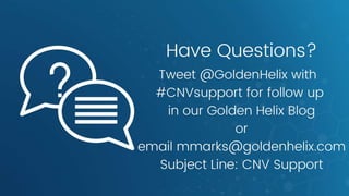 Handling a Variety of CNV Caller Inputs with VarSeq | PPT