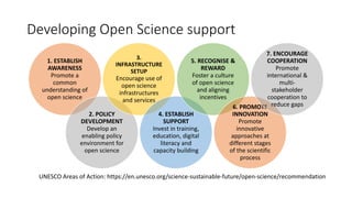 Supporting Open Science in Research | PDF