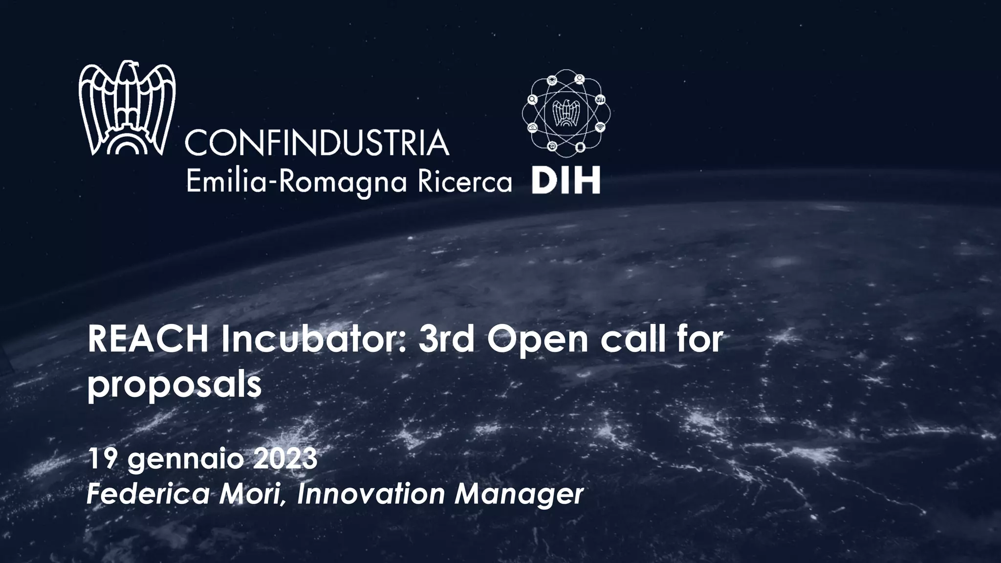 REACH Incubator: 3rd Open Call | PPT