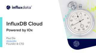 Introducing InfluxDB’s New Time Series Database Storage Engine | PPT