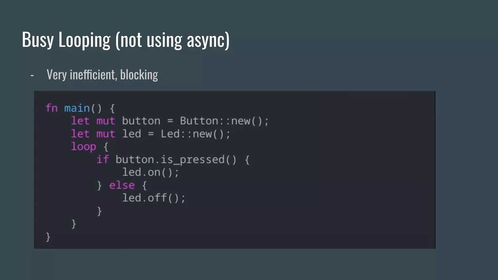 Rust Embedded Development On Esp32 And Basics Of Async With Embassy Ppt 