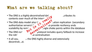 Resolver concentration presentation for OARC 40 by Joao Damas and Geoff Huston | PDF