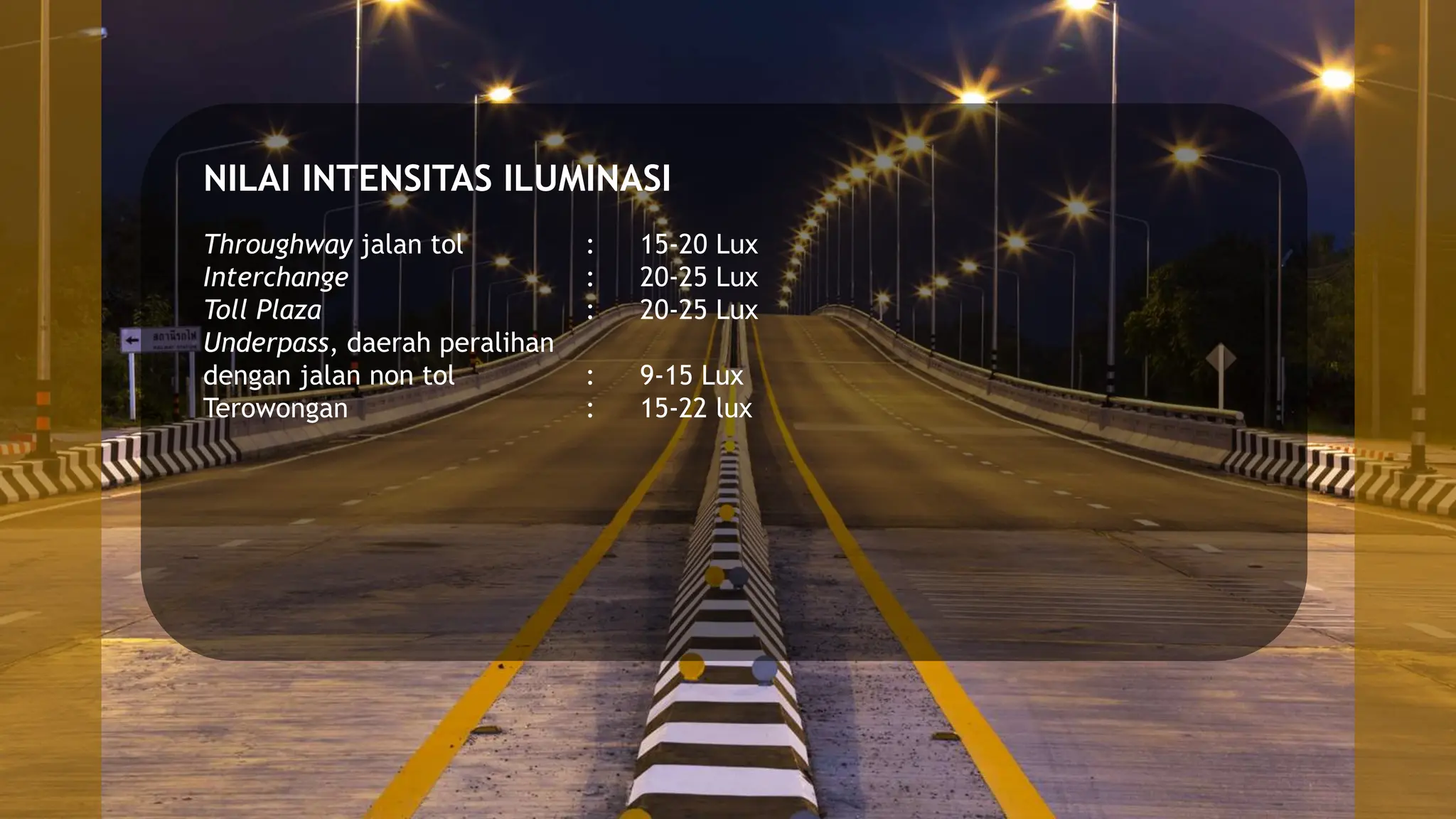 2023-03-07 presentation about PJU penerangan jalan umum pada jalan tol ...