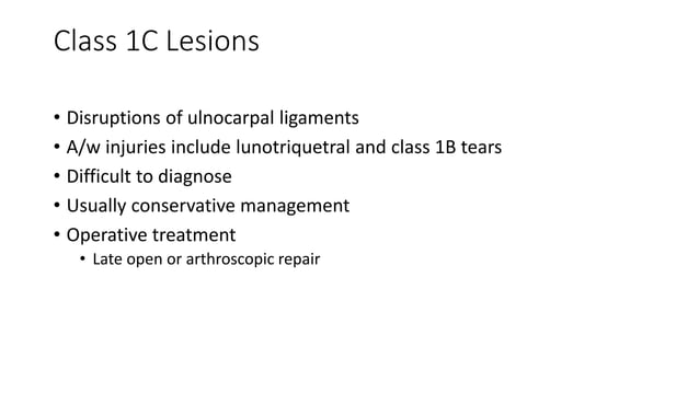 TRIANGULAR FIBROCARTILAGE COMPLEX, TFCC INJURY , DR ARJUN , | PPT
