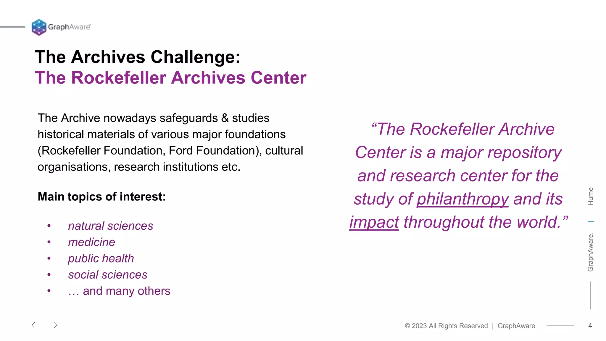 GraphAware: Insights Discovery with KGs: Bringing Archives to Life (GraphSummit Stockholm 2023 ...