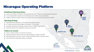 Calibre Mining Corporate Presentation | PDF