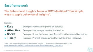 Behavioural science - Approaches to Improve UX | PDF