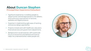 Behavioural science - Approaches to Improve UX | PPT