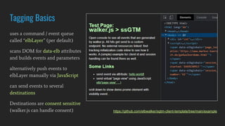 Replacing gtag.js with walker.js