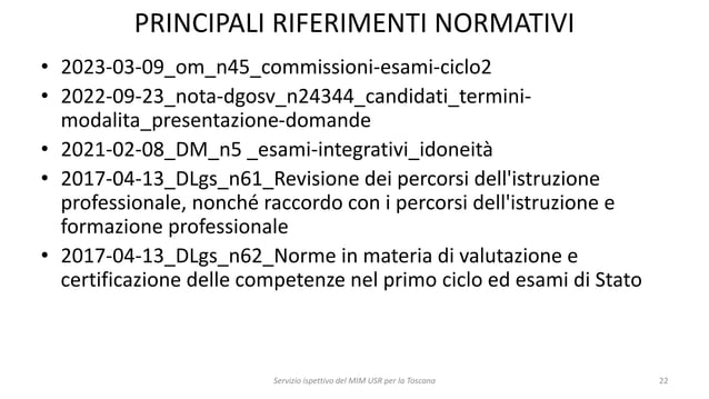 esami-preliminari-idoneita-integrativi_prove-equipollenti | PPT