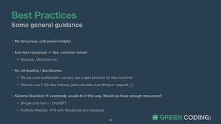 Tools and best practices for sustainable software | PDF