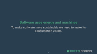 Tools and best practices for sustainable software | PDF