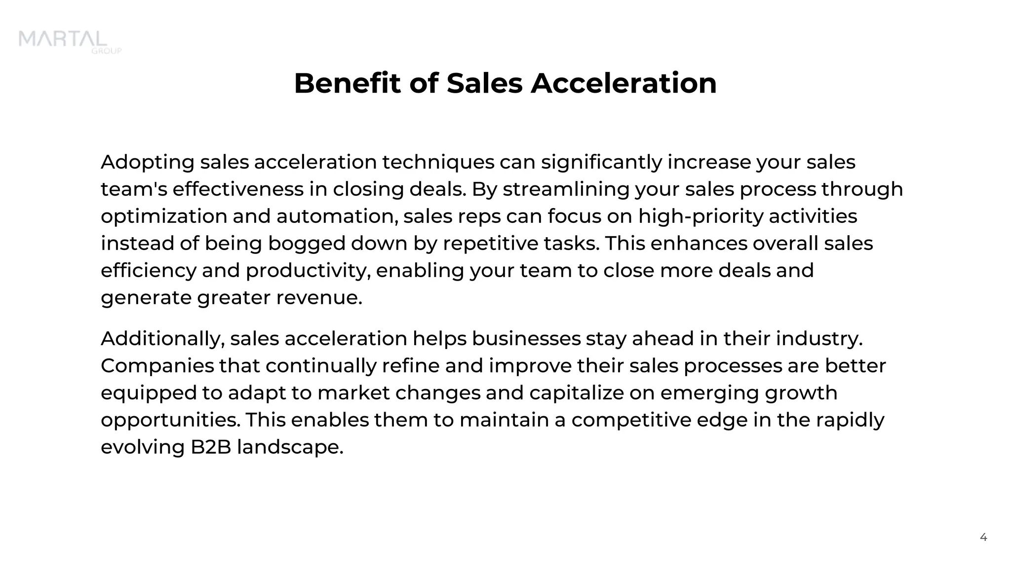 Sales Acceleration: A Proven Formula to 10X Your Sales Growth | PPTX