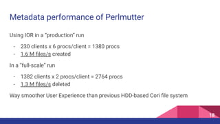 Architecting a 35 PB distributed parallel file system for science | PDF