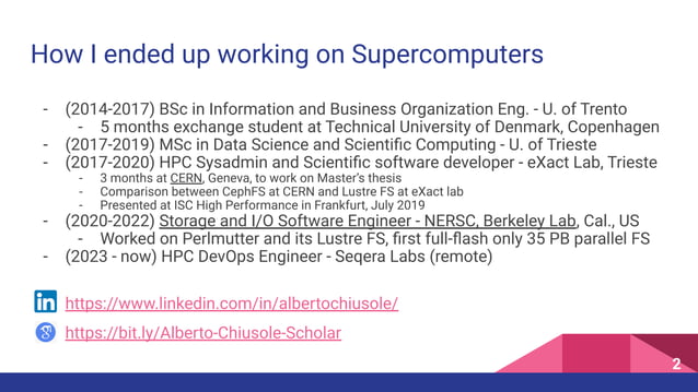 Architecting a 35 PB distributed parallel file system for science | PDF