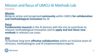 UMC Utrecht AI Methods Lab | PPT